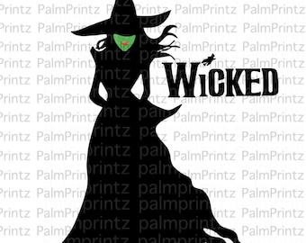 Elphaba and Glinda SVG, PNG, JPEG File Layered Cut File | Cricut ...