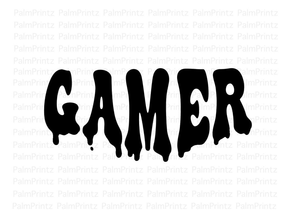 Gamer Drip SVG , PNG and JPEG Digital Files Cricut Cut Sublimation Cup ...