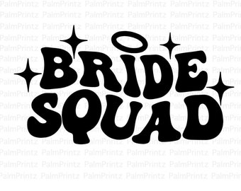 Bride Squad Hen Do SVG & JPEG Download - Etsy