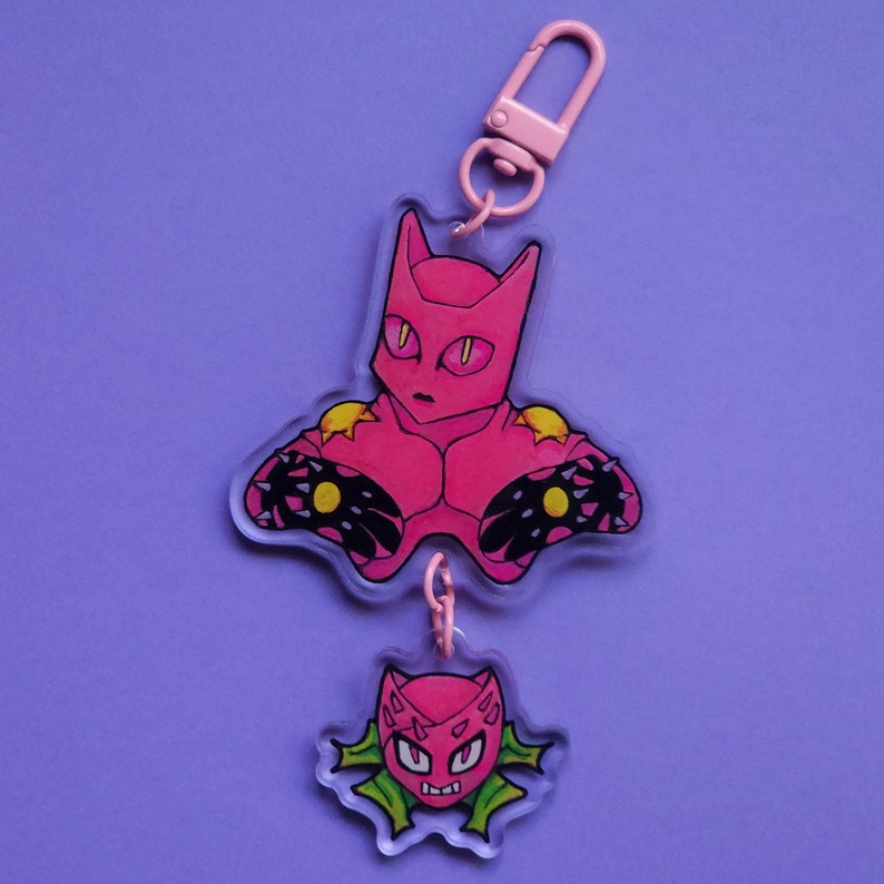 JJBA Killer Queen Stray Cat Charm - Etsy
