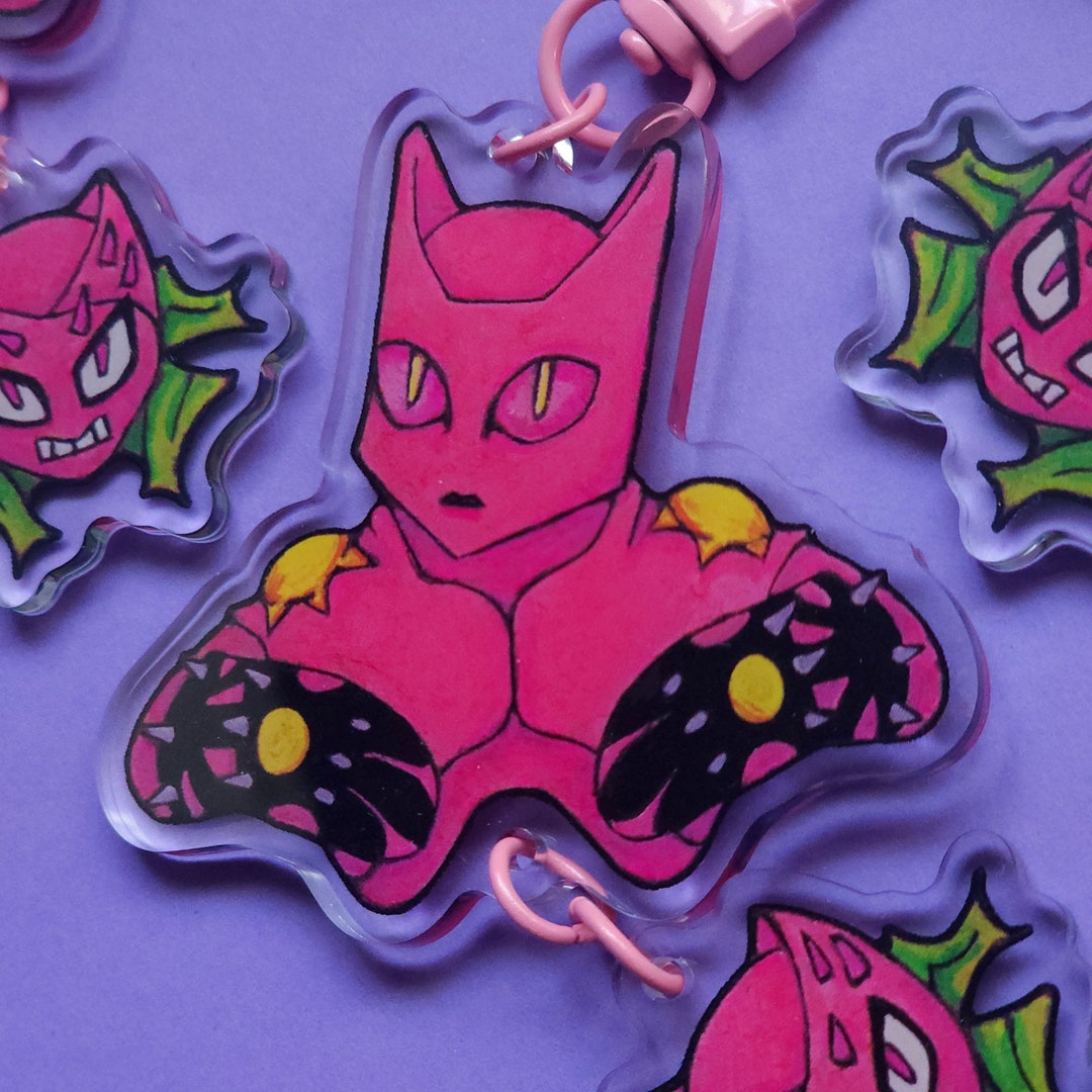 JJBA Killer Queen Stray Cat Charm - Etsy