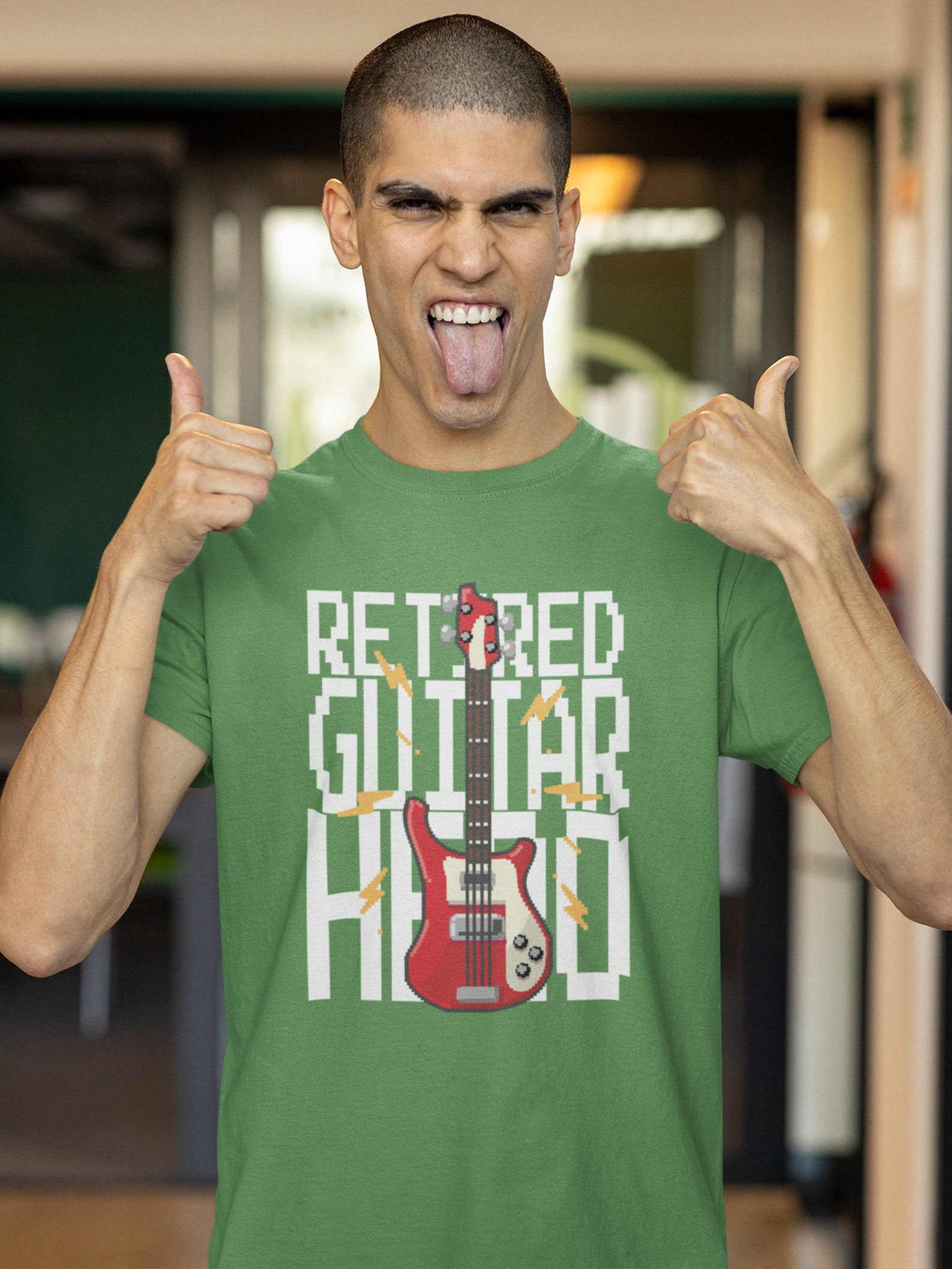 Guitar Hero Shirt | Retirement Joke Shirt | Dad Joke Shirt | Old School ...