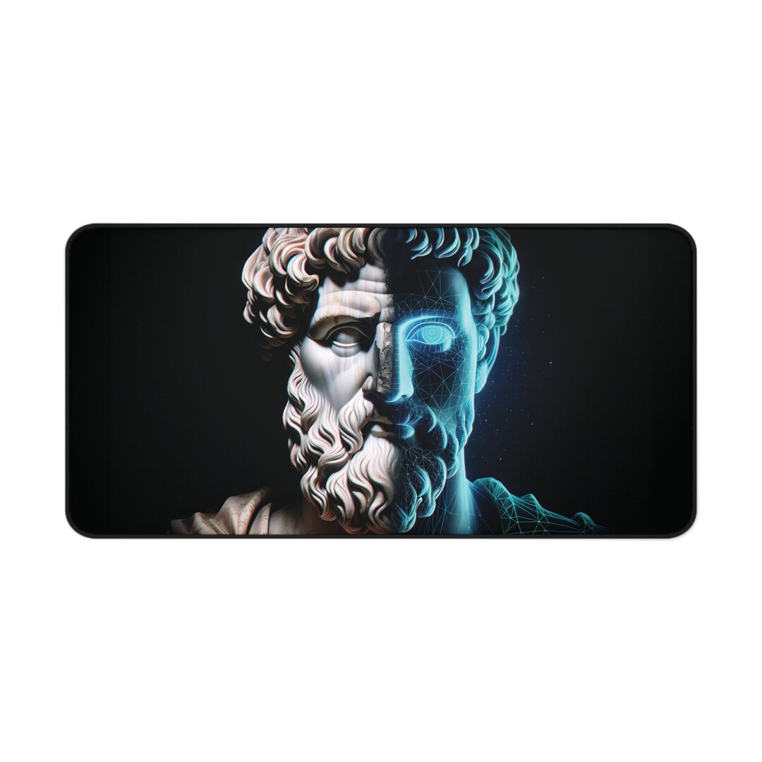 Greek Sculpture Desk Mat | Gift for Philosopher | Ancient Greek Desk ...