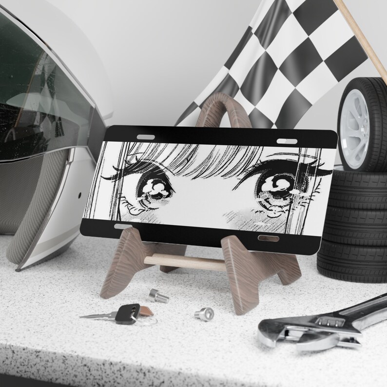 Anime Vanity Plate - Etsy