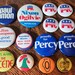 14 Political Campaign Advertising Pins, Lot of 14 - Etsy
