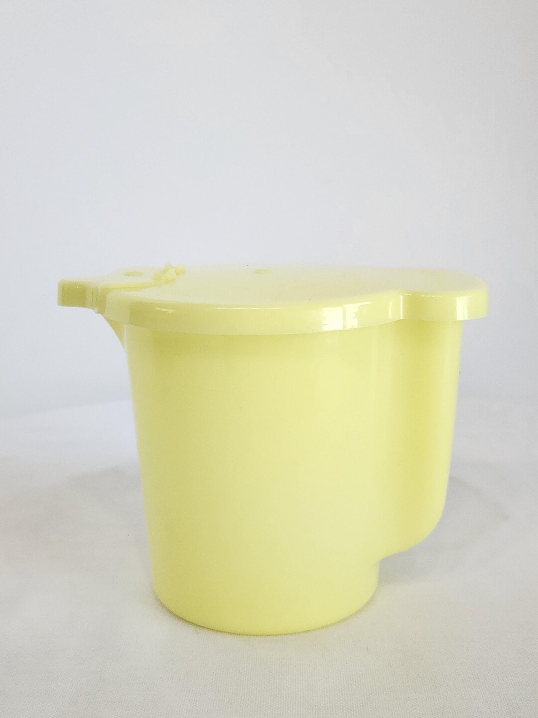 Vtg Tupperware 574 Yellow Creamer Server, Milk Jug W Flip Pour Spout ...