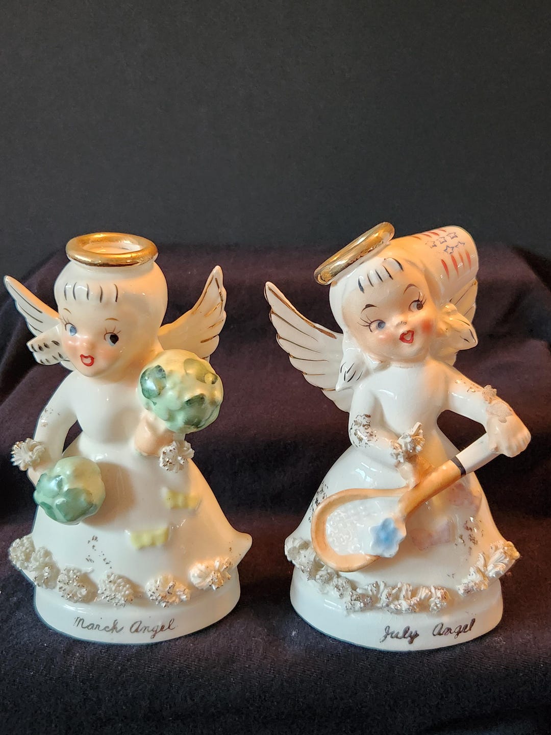 Relco Japan Birthday Angel of the Month, Spaghetti Trim, Halos, Girl ...