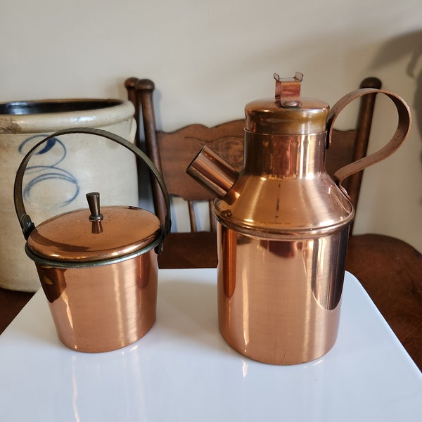 Copper Creamer - Etsy