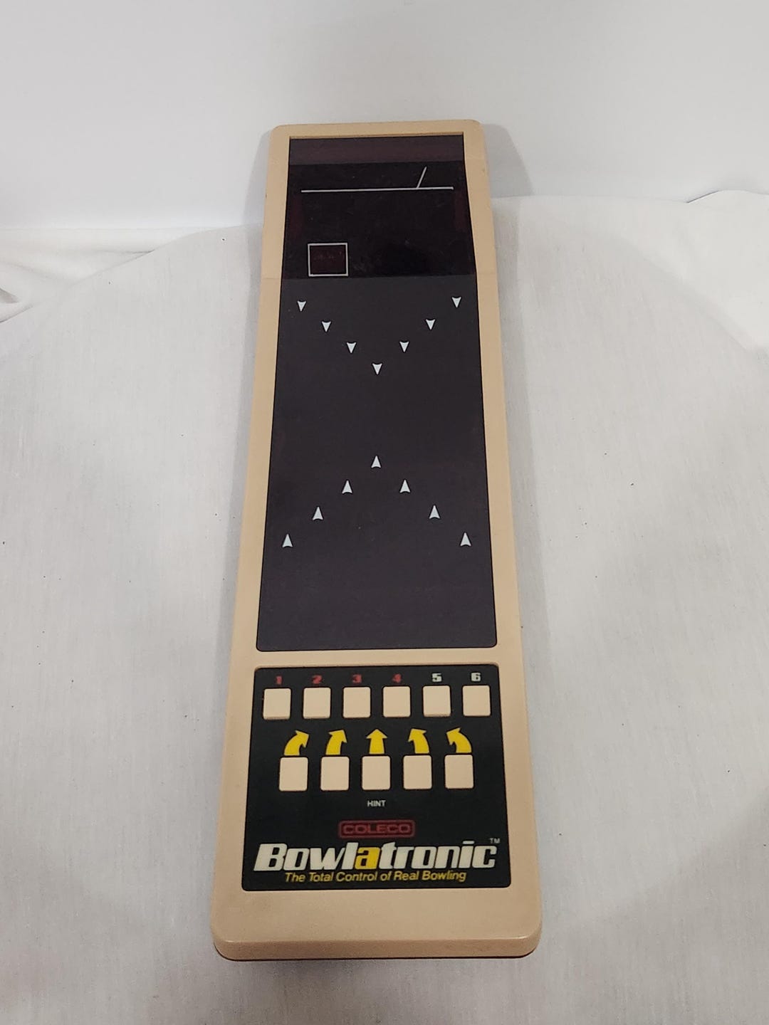 Coleco 1981 Bowlatronic Hand Held Table Top Electronic Game, Battery ...