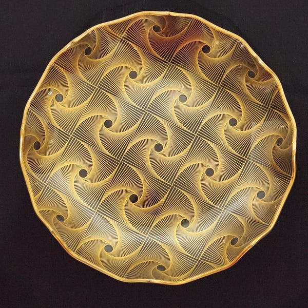 Deco Vintage Candy Bowl - Etsy