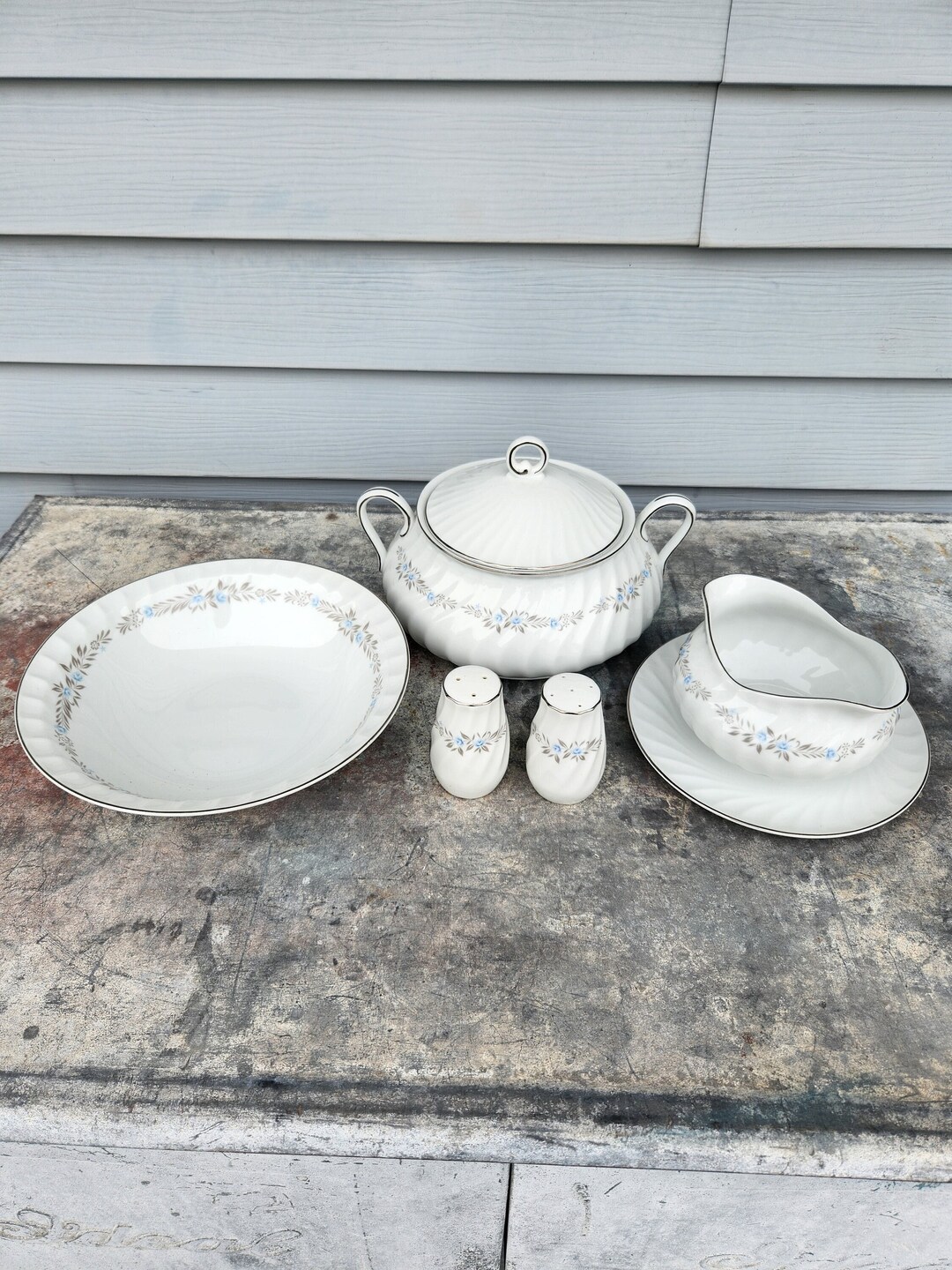 Society Fine China Spring Classic Japan Serving Pieces, Covered ...