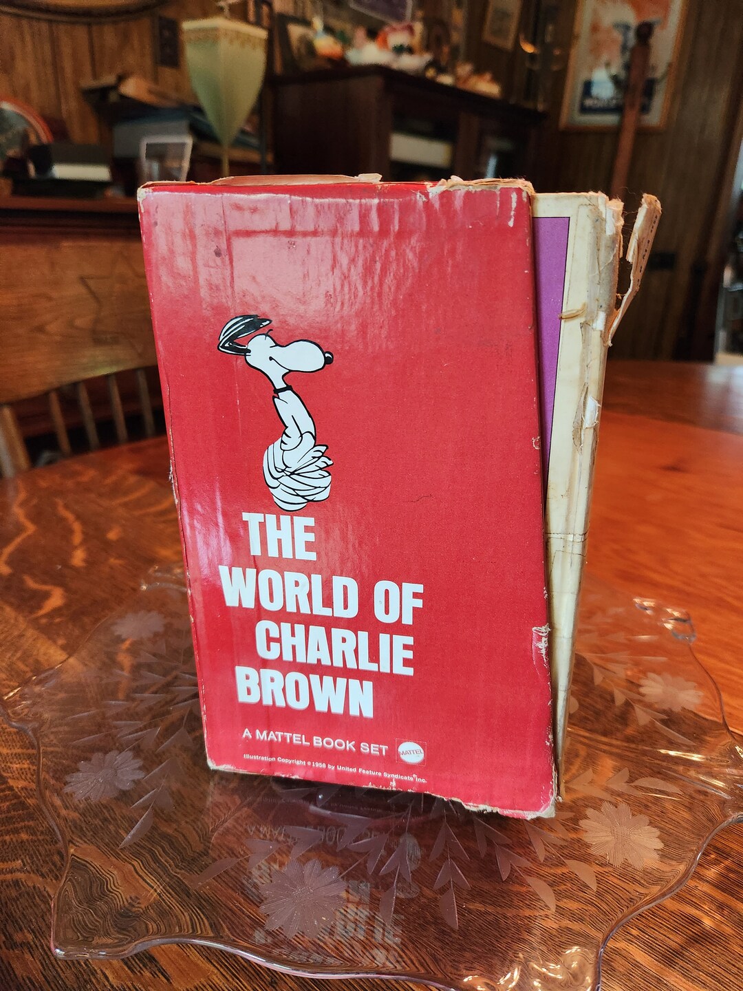 The World of Charlie Brown, Mattel Book Set 1958, United Feature ...