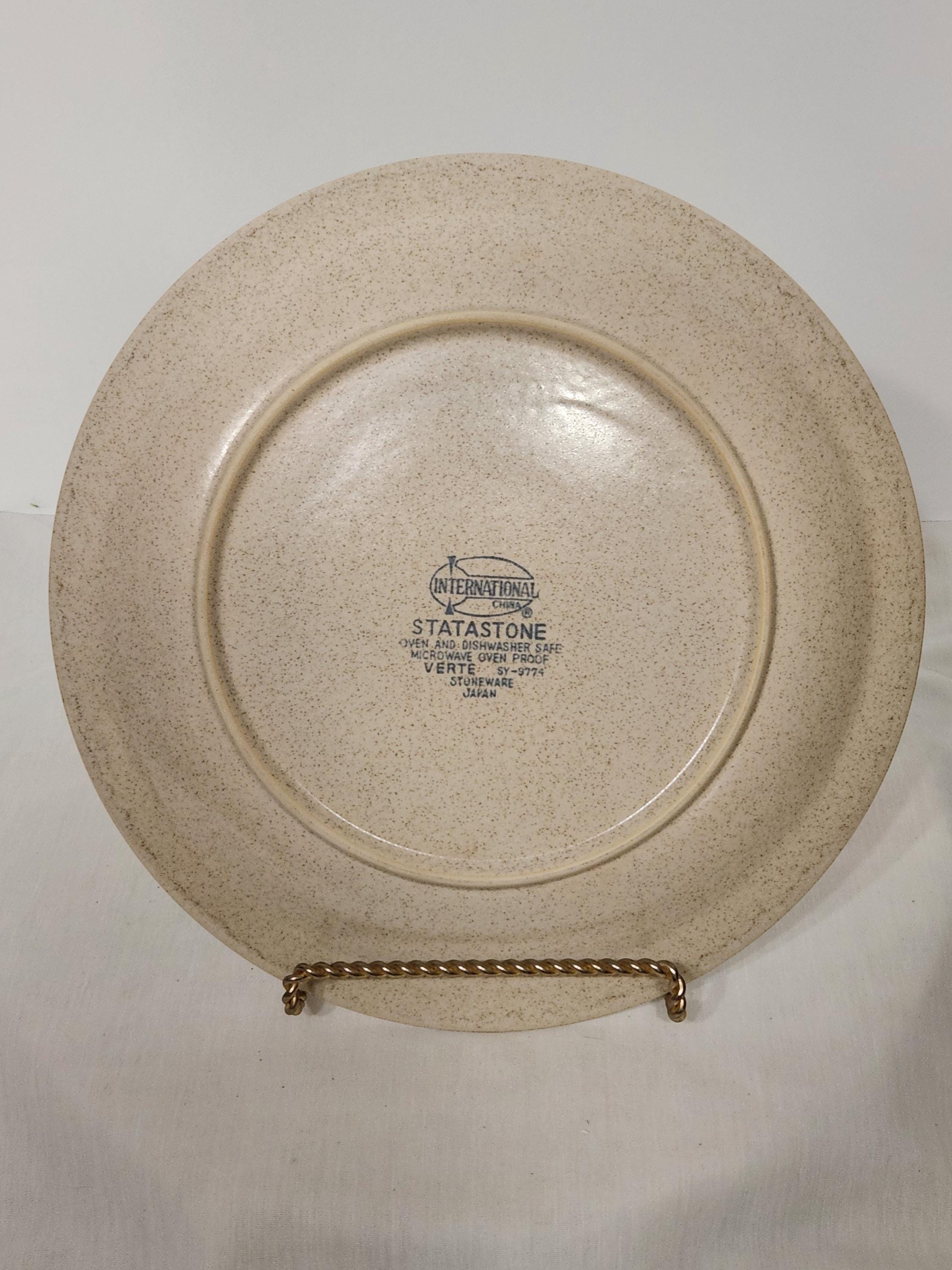 International Statastone Verte Pattern, 12" Chop Plate Platter, SY-9774 ...