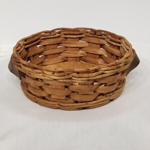 Pyrex Woven Wicker Carrying Basket With Leather Handles, Corning Ware ...
