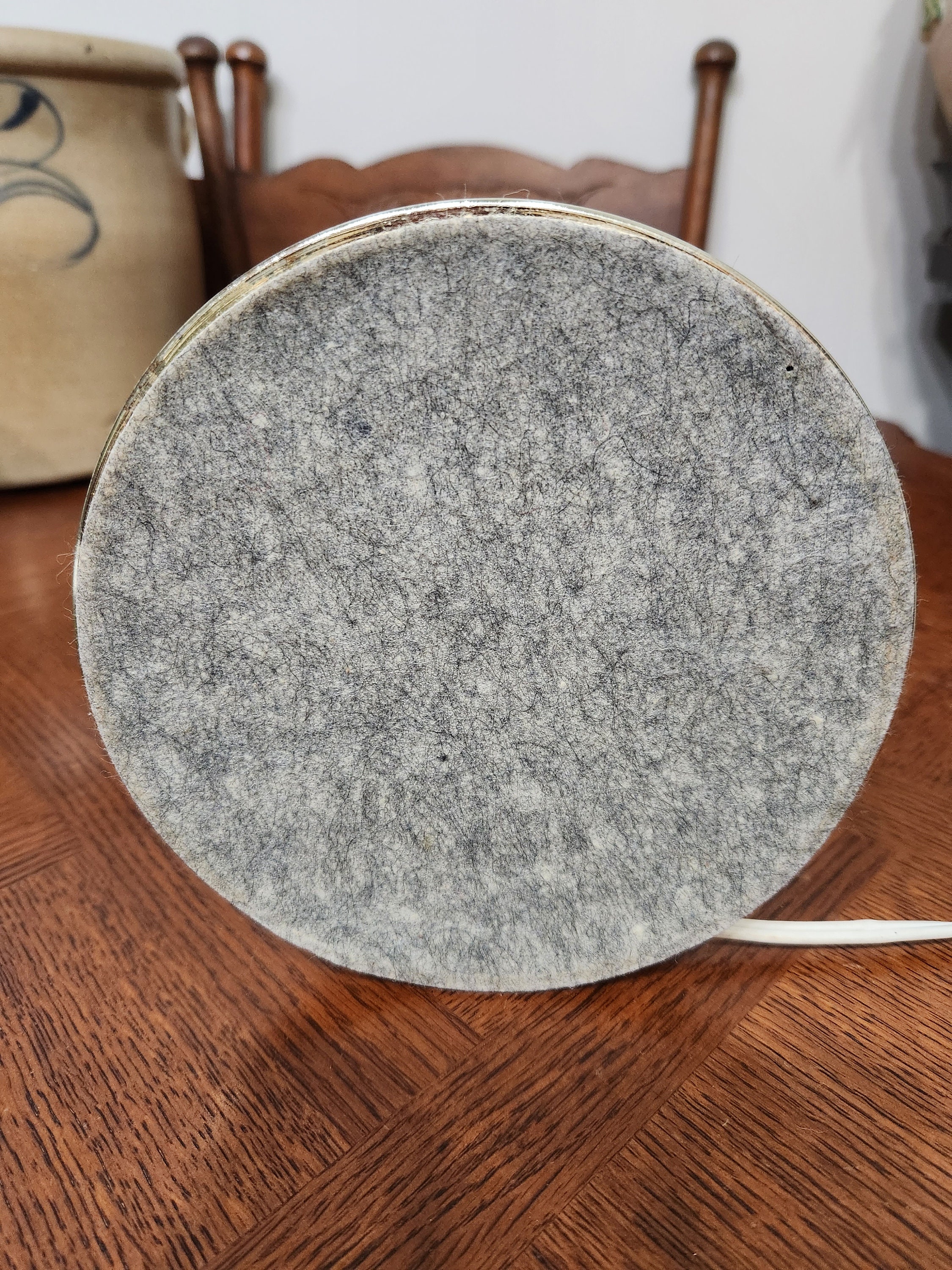 Crystal Torchiere Lamp With Bird Feet Etched Design With Metal Base ...