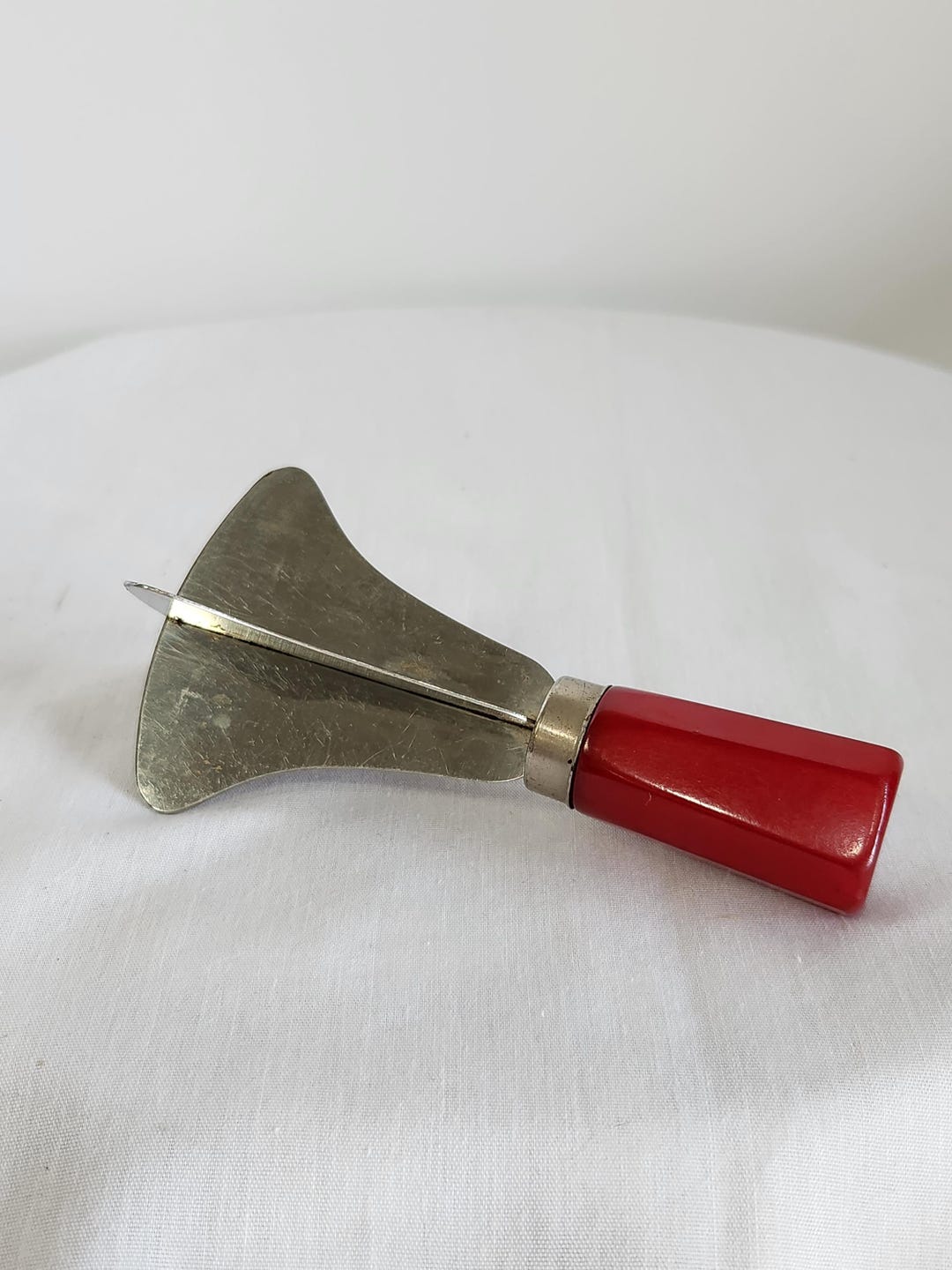 Vintage Bakelite Red Handle Corona Hand Chopper, Quality Stainless ...