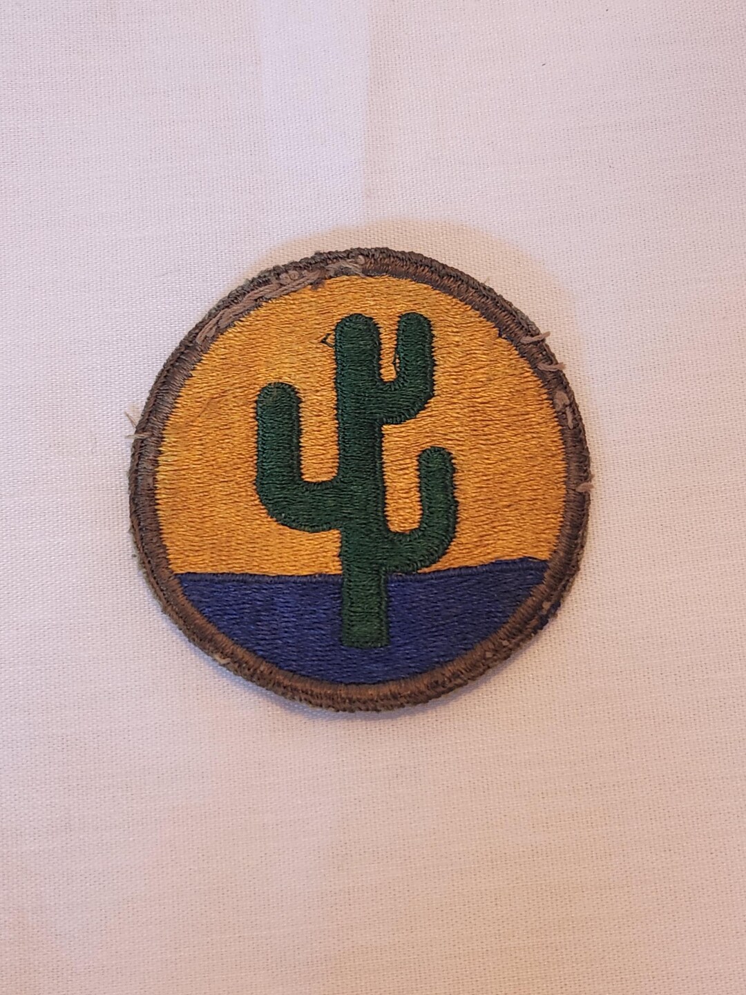 WW2 103rd Infantry Division Patch, United States Army, Cactus Divison ...