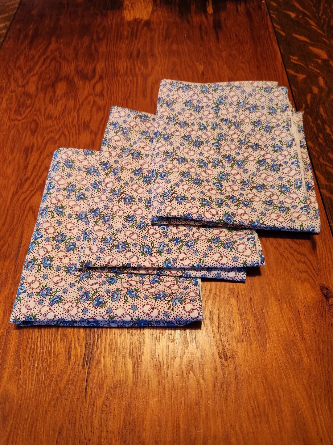 3 Pc Set Vtg 1940s Feed Seed Flour Sack Material, Opened, See Pics for ...