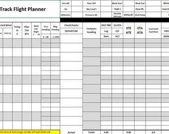 IFR / VFR Flight Pad Template for Kneeboard - Etsy UK