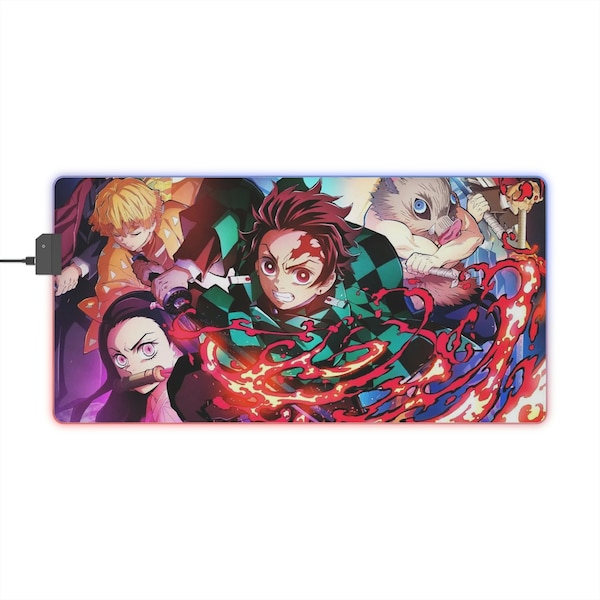 Demon Slayer Mouse Pad - Etsy
