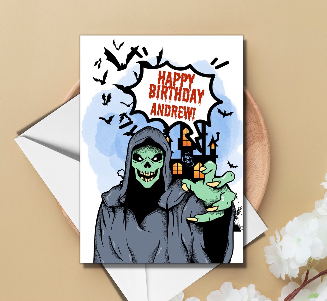 Funny Birthday Card Personalized Name Birthday Card for Friends ...