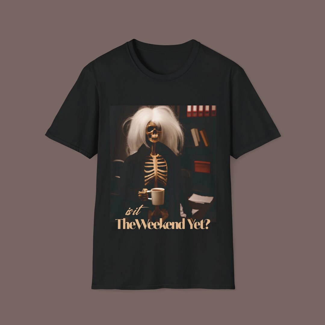 PHONK SKELETON T-shirt, Office Meme Skeleton T-shirt, Spooky Art for ...