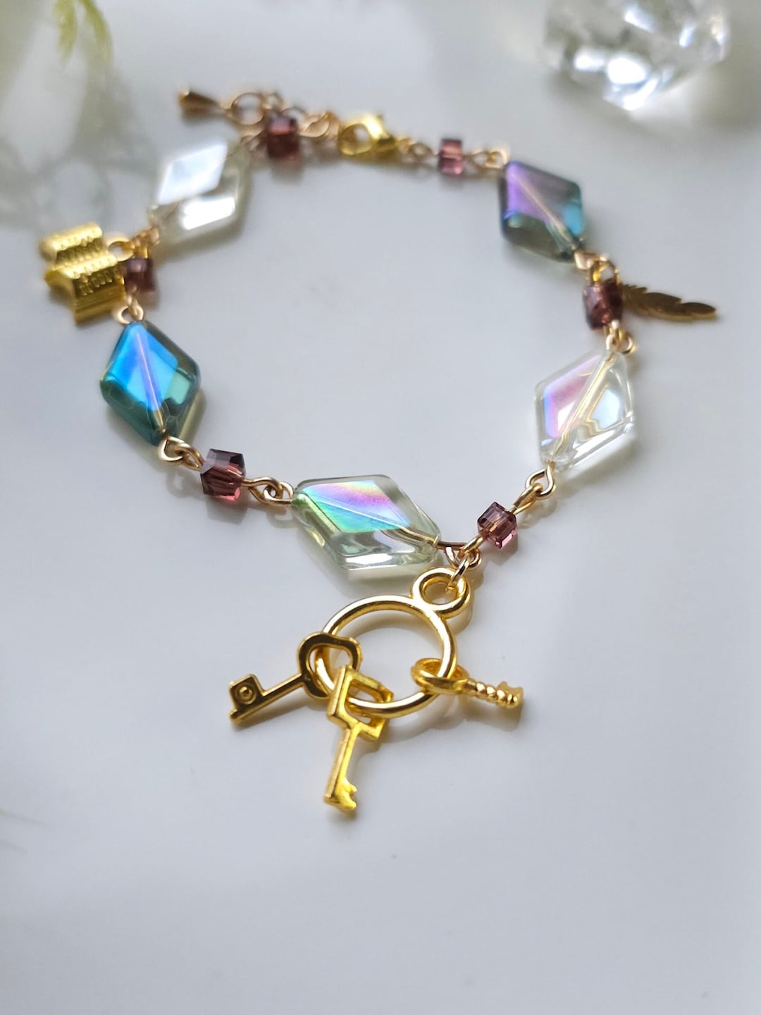 Kavetham kaveh and Alhaitham Inspired Charm Bracelet Genshin Impact - Etsy