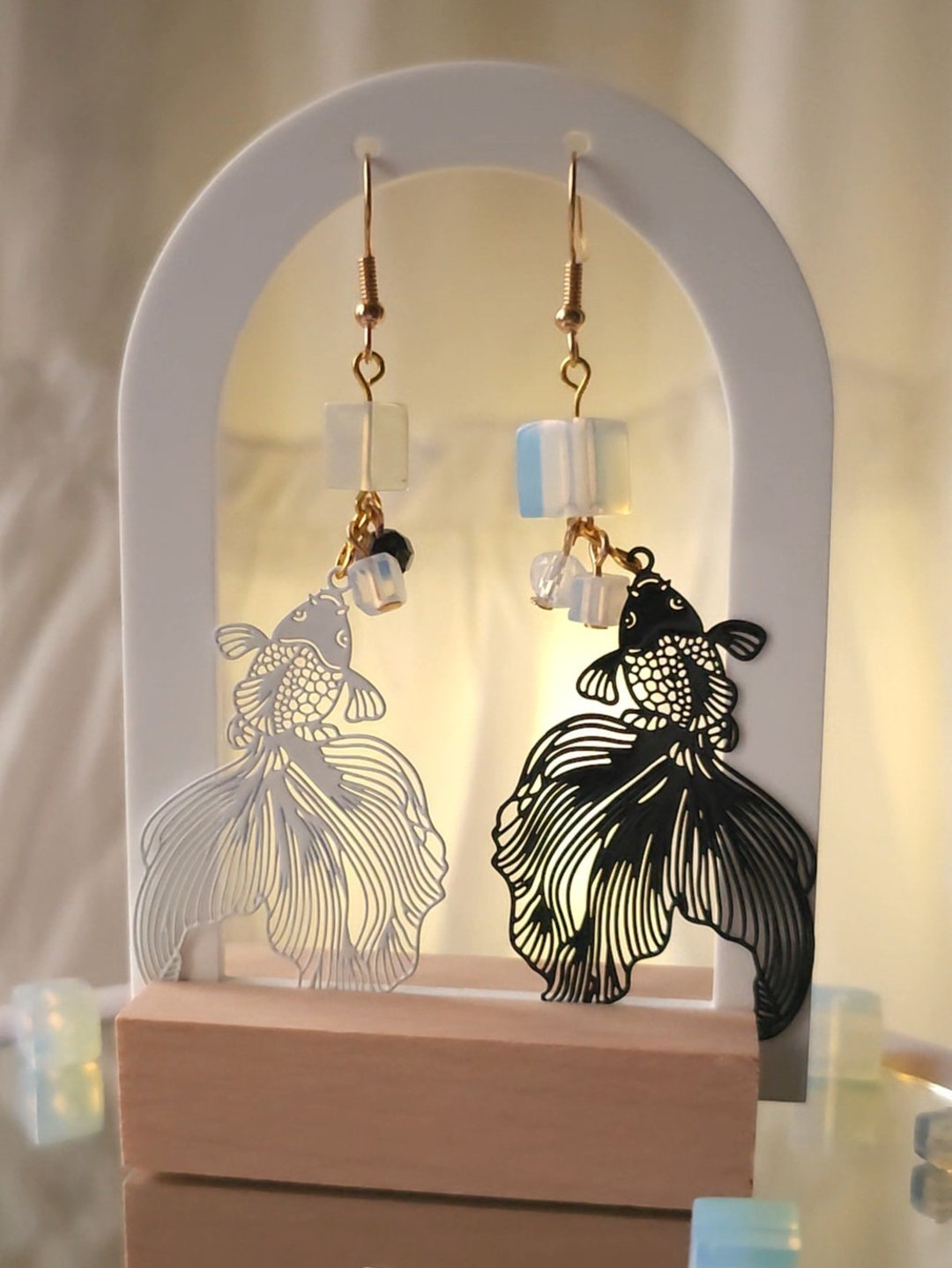 Gojo & Geto satosugu Inspired Earrings Jujutsu Kaisen - Etsy