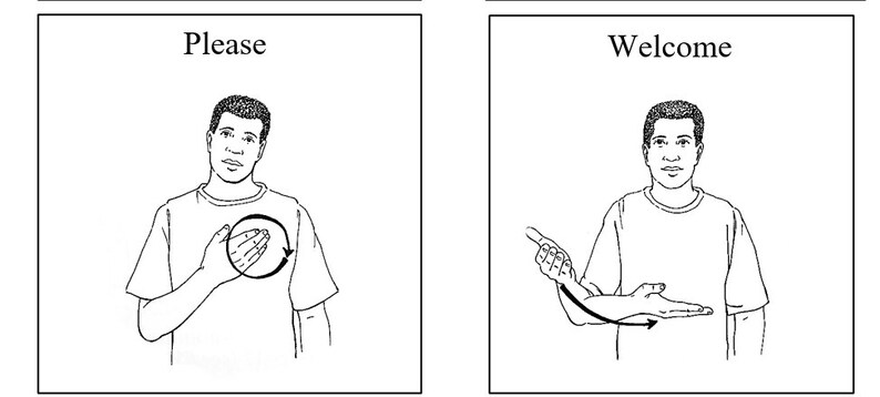 ASL Basics Cheat Sheet - Etsy