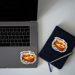 Delicious Biryani Food Sticker | Foodie Gift | Glossy Waterproof Die ...