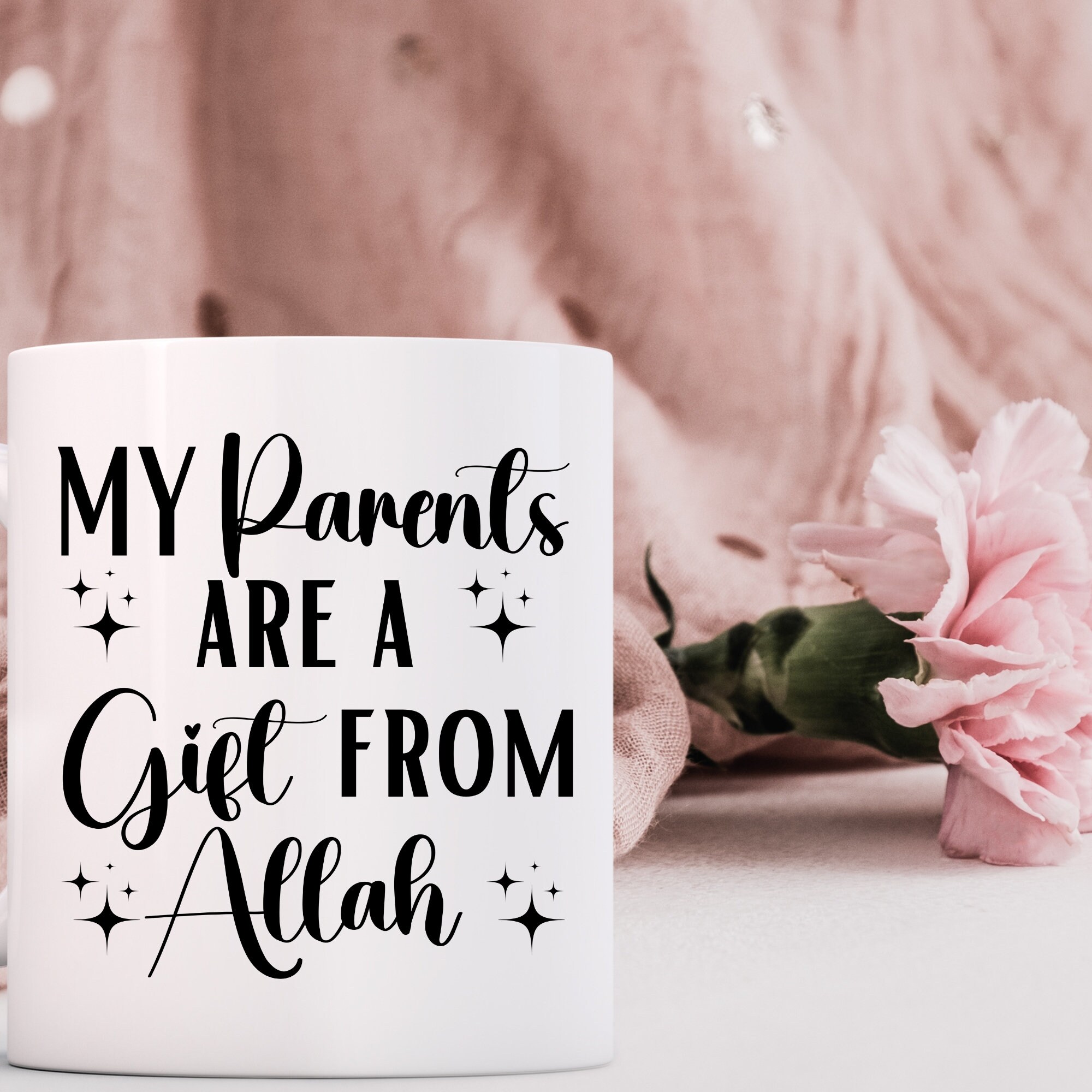 My Parents Are A Gift From Allah SVG, Islamic Decor PNG, Deen Islam ...