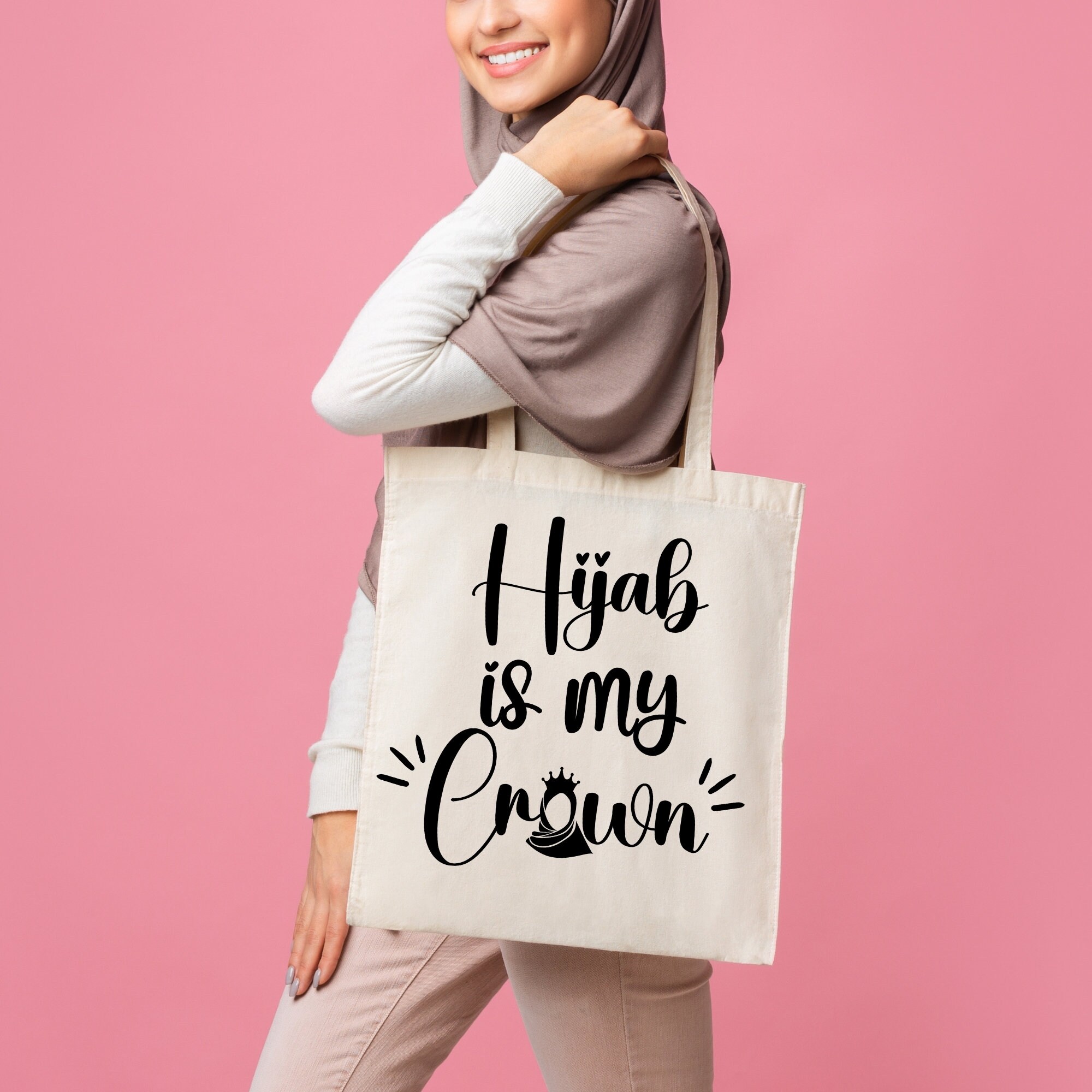 Hijab is My Crown SVG, Islamic Hijab PNG, Muslim Woman Gift, Deen ...