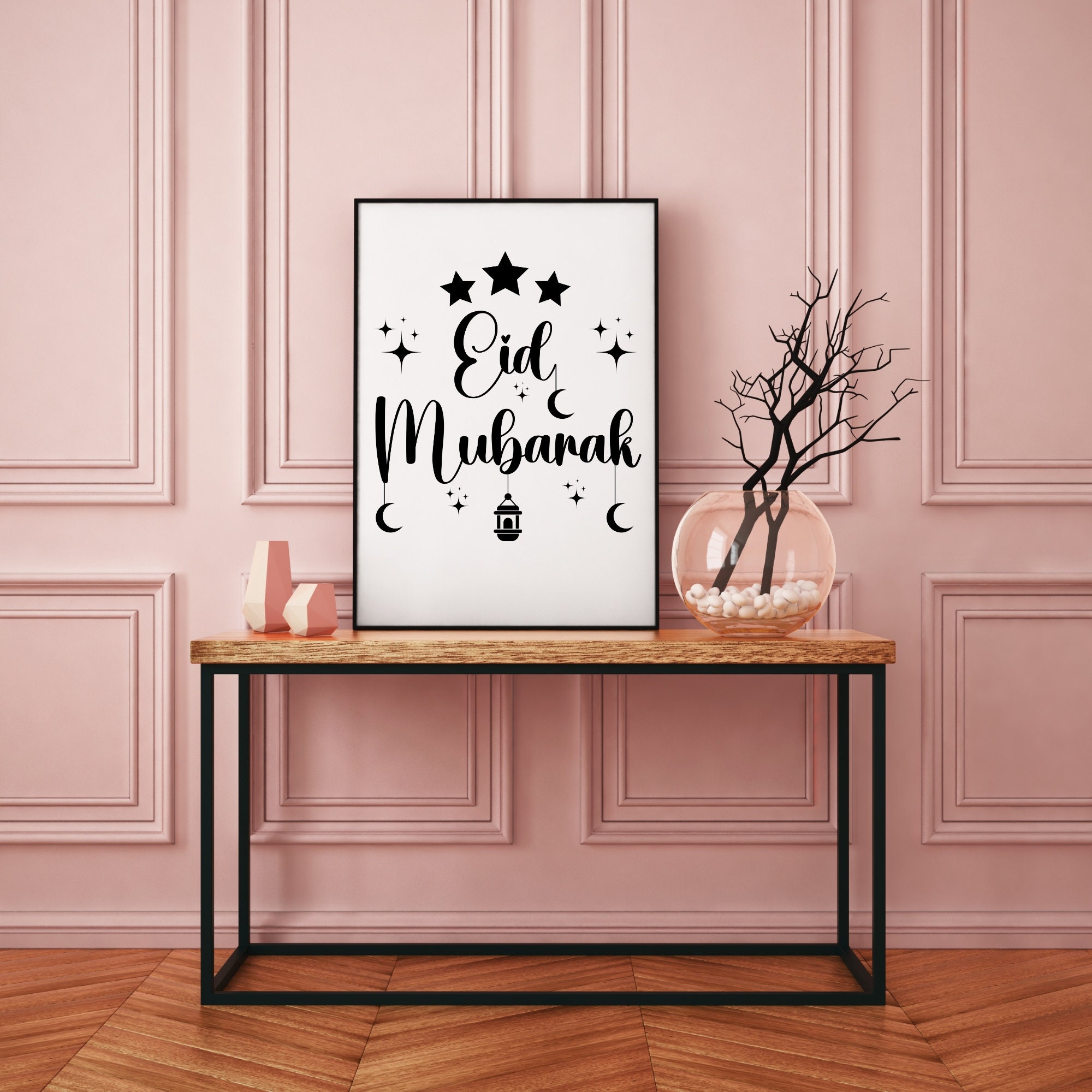 Eid Mubarak SVG, Eid Mubarak Decoration, Eid Decor PNG, Muslim Ramadan ...