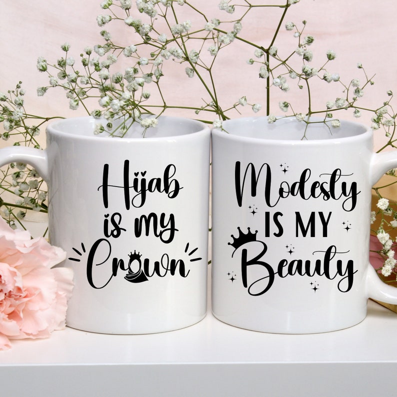 Hijab is My Crown SVG, Islamic Hijab PNG, Muslim Woman Gift, Deen ...