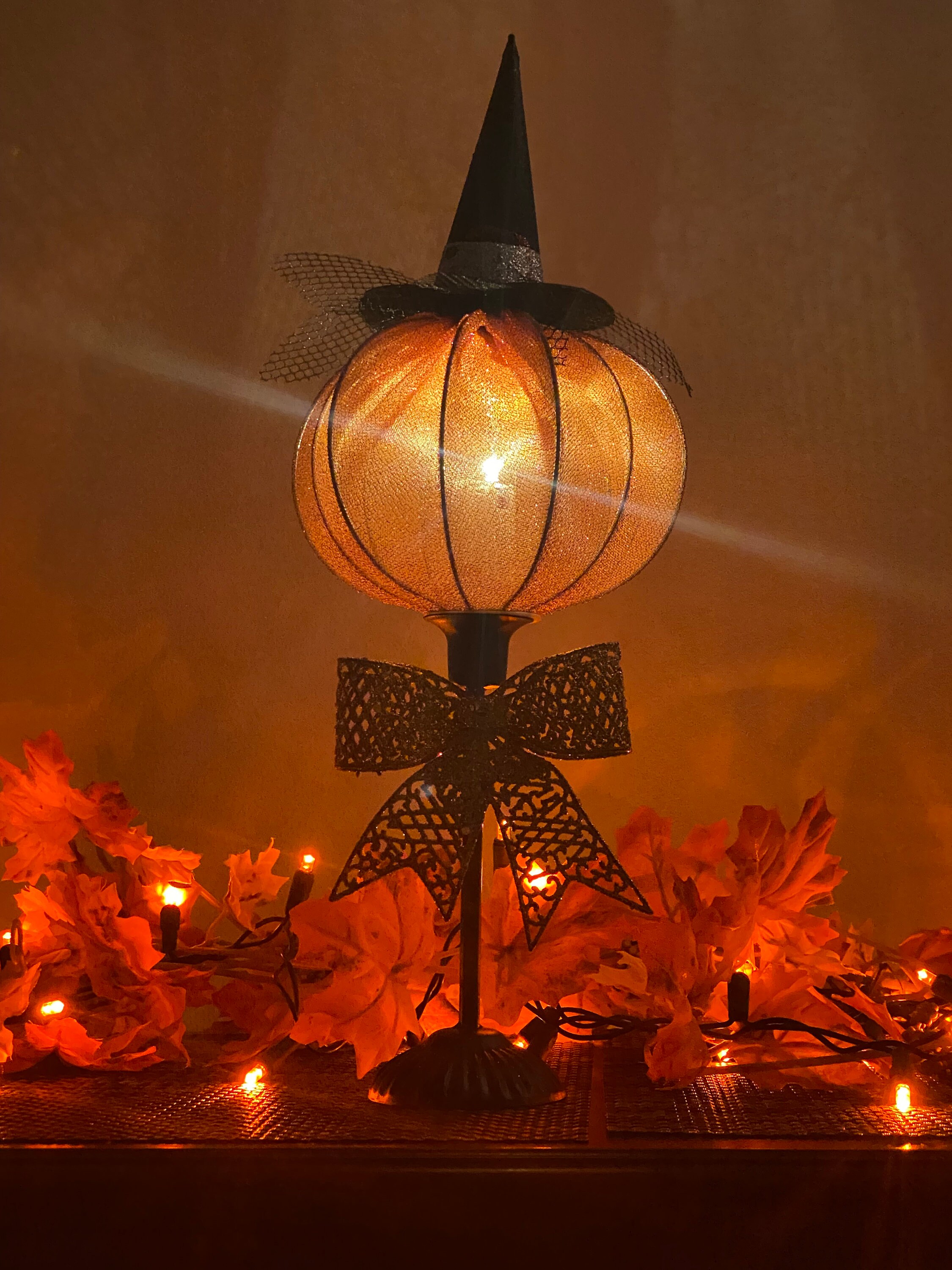 Halloween Pumpkin Light - Etsy