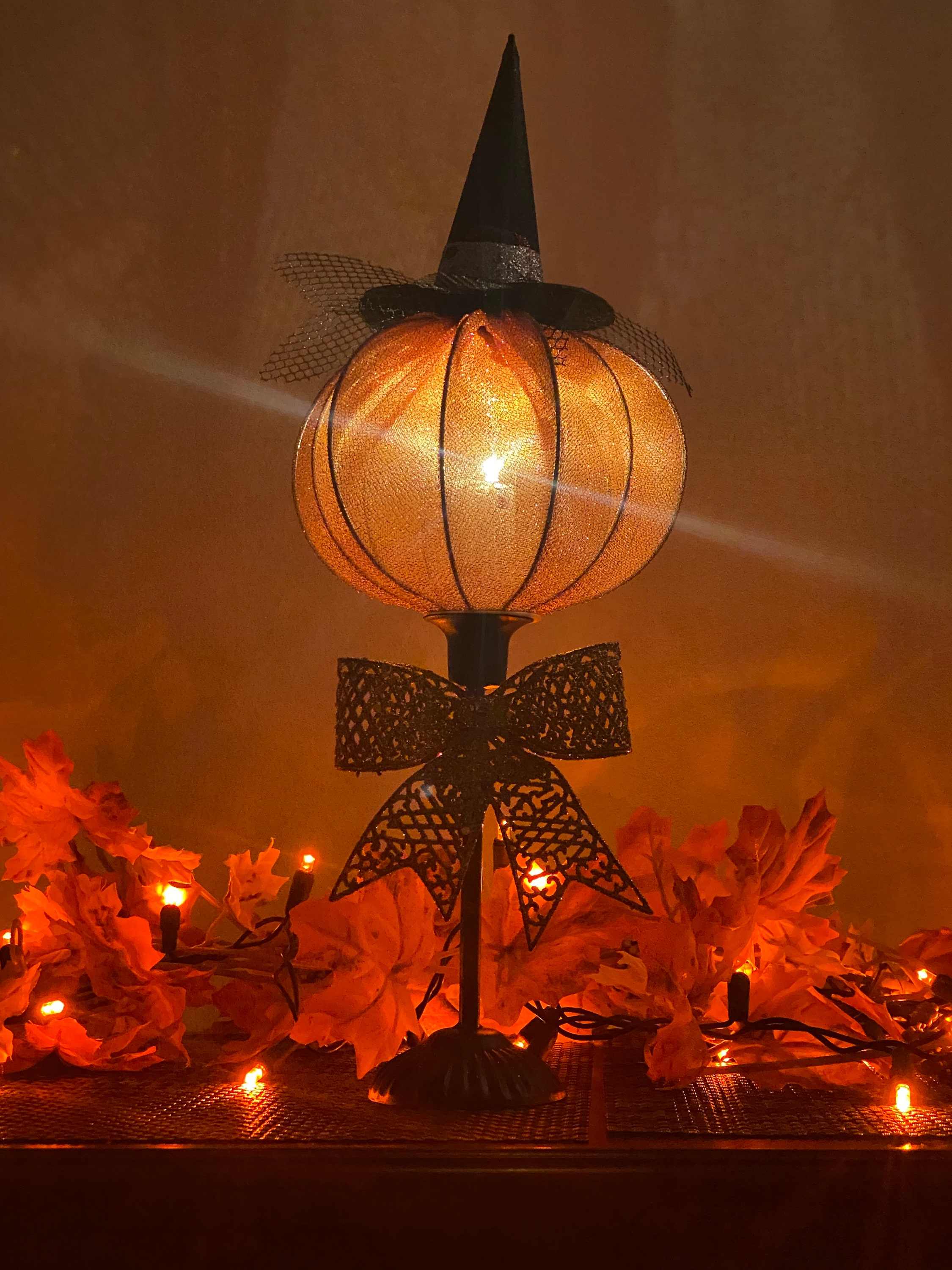 Halloween Pumpkin Light - Etsy