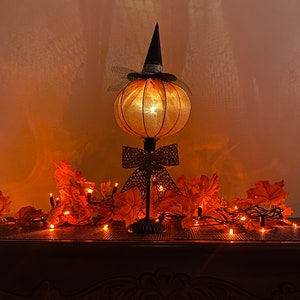 Halloween Pumpkin Light - Etsy