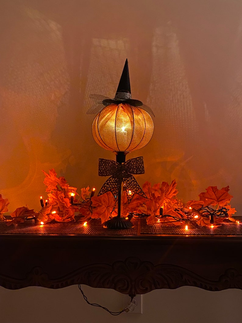 Halloween Pumpkin Light - Etsy