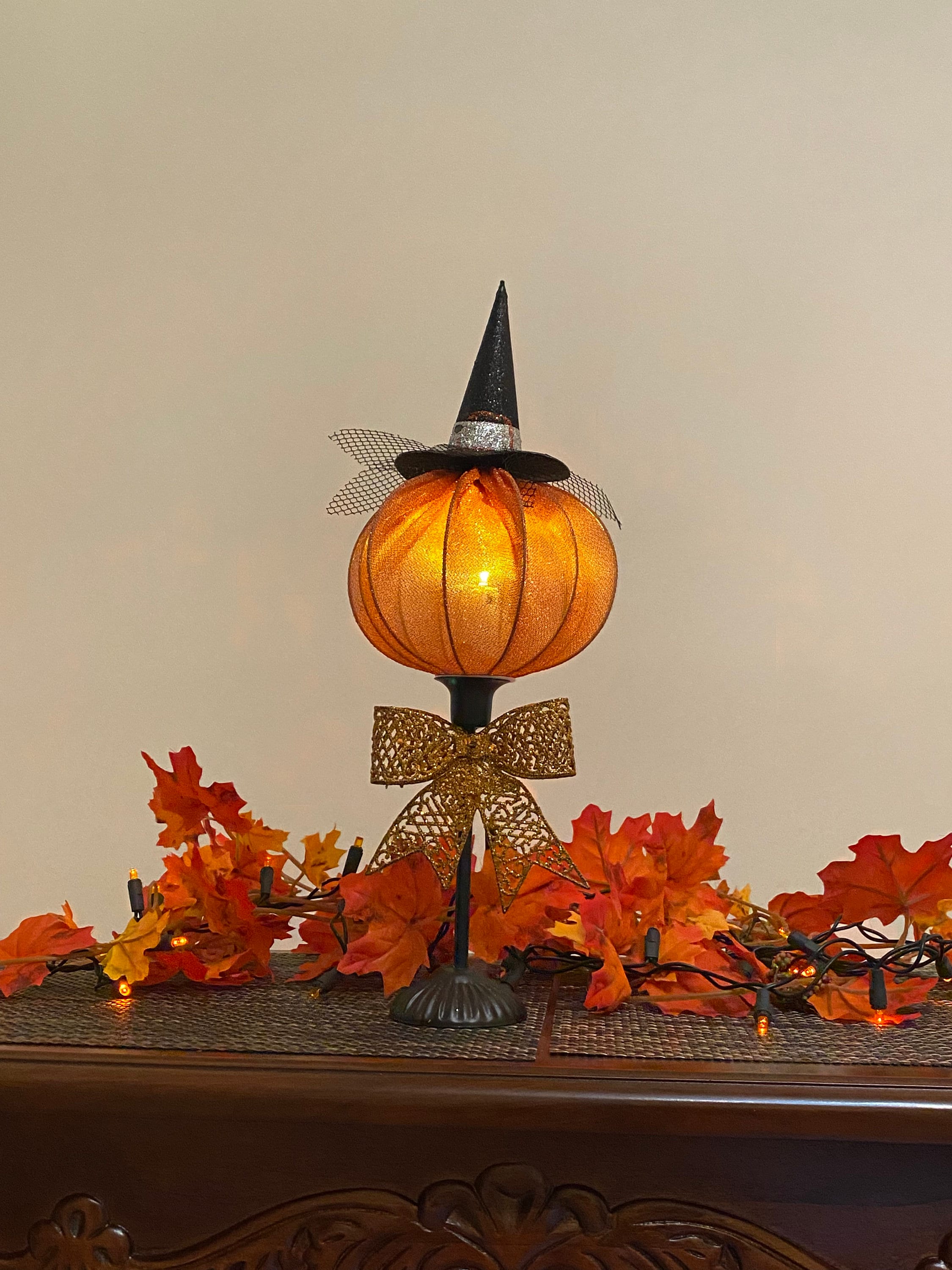Halloween Pumpkin Light - Etsy