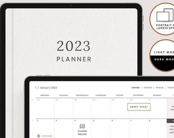 2023 Ultimate Digital Planner: Succulent Dated Planner Notability ...