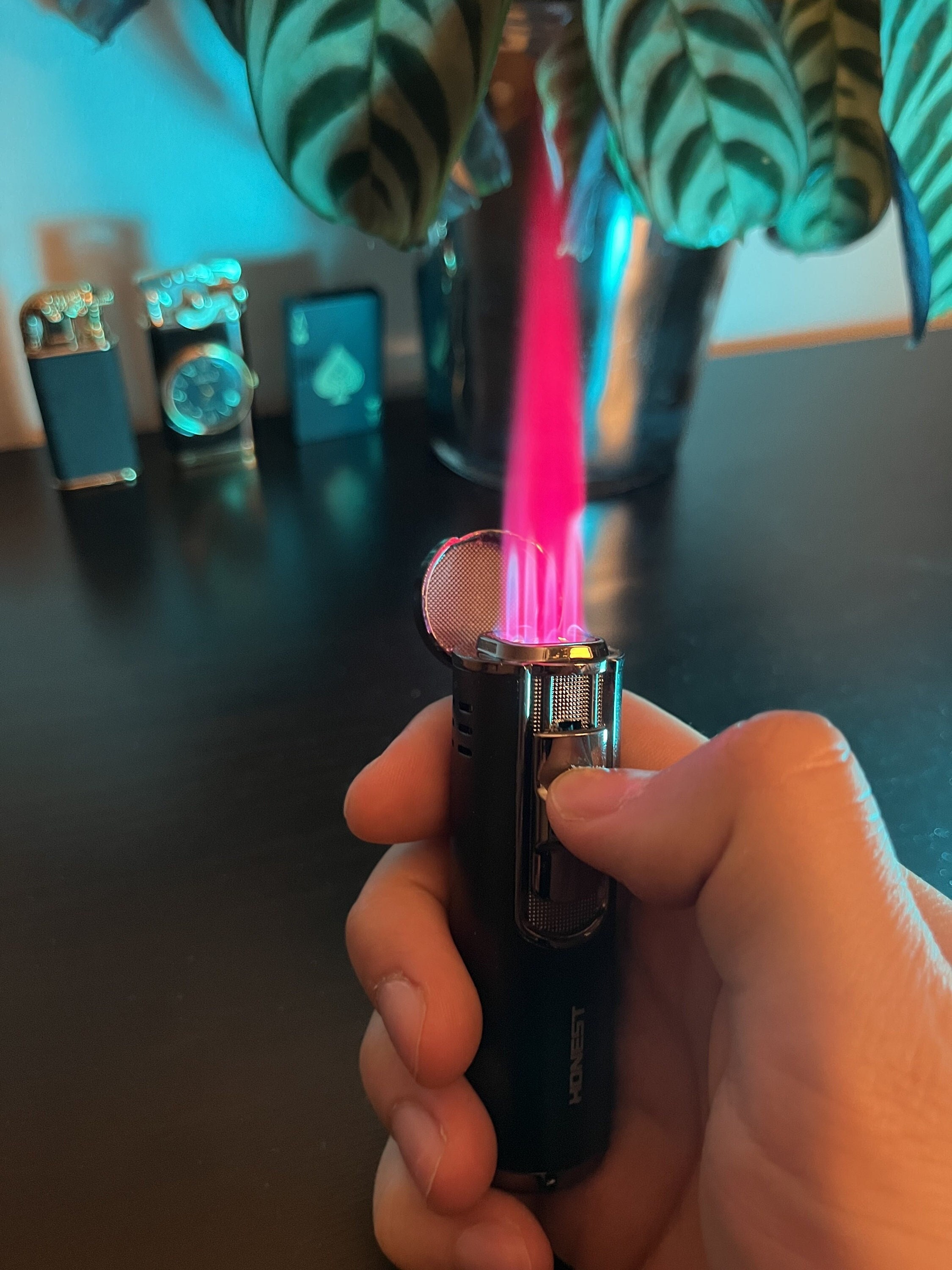 Pink Saber Lighter Stylish & Windproof Metal Lighter for - Etsy