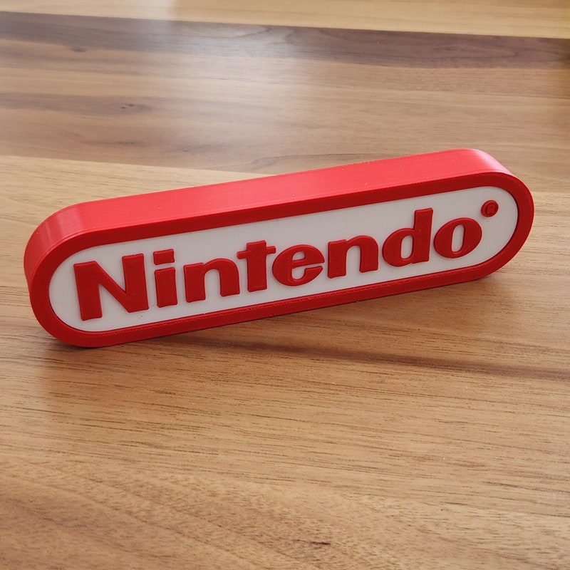 Nintendo Logo Red - Etsy UK