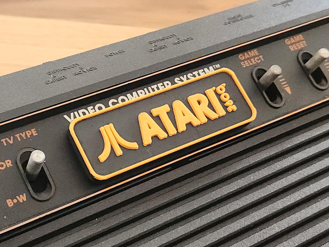 Atari 2600 / 2600+ Cartridge Slot Dust Cover - 4-switch Version - Logo ...
