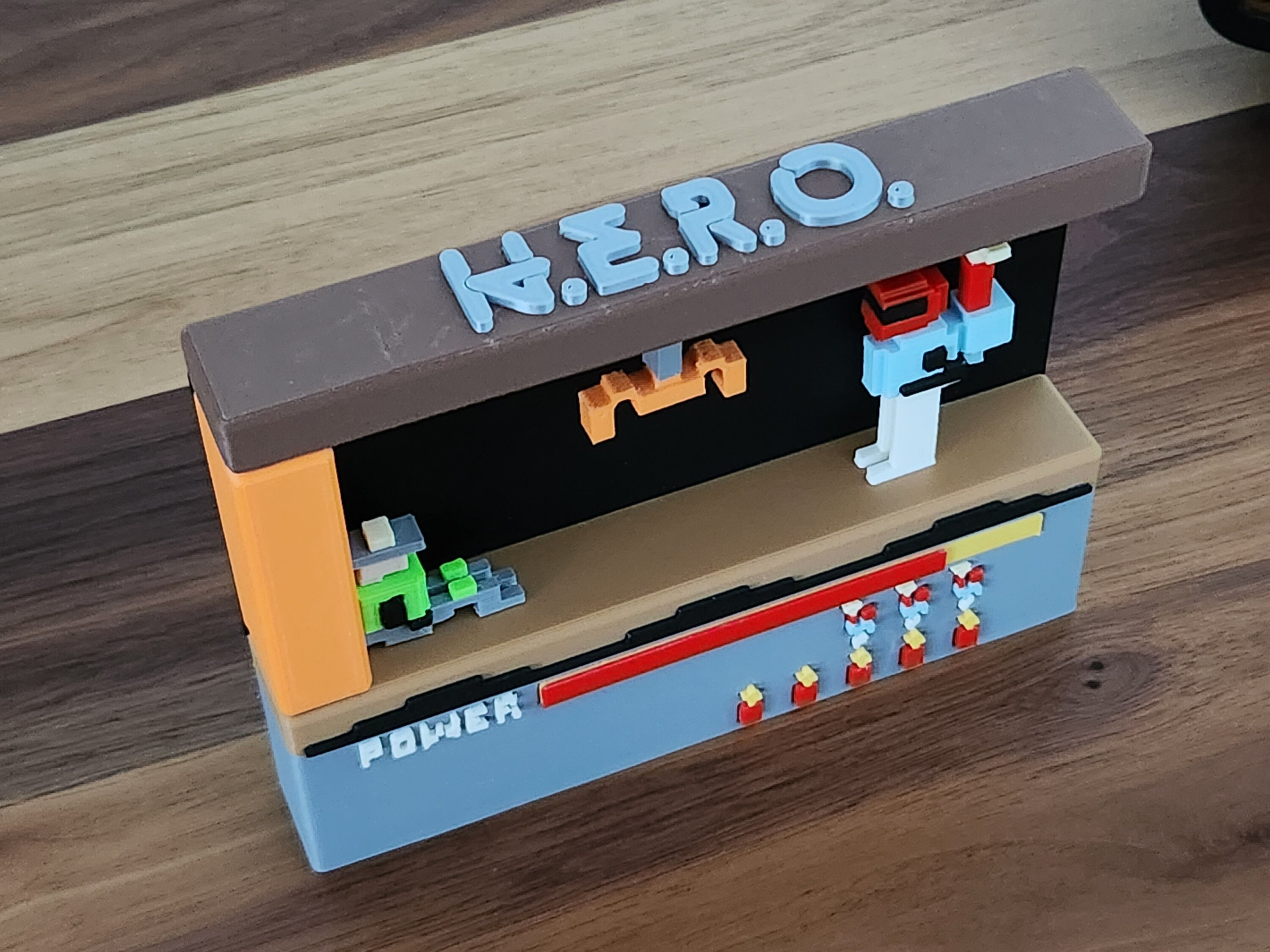 Atari 2600 Diorama H.E.R.O. / Hero Art / Shelf Decor - Etsy