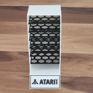Atari 2600 Cartridge Tower / Organizer / Storage / Holder White and ...