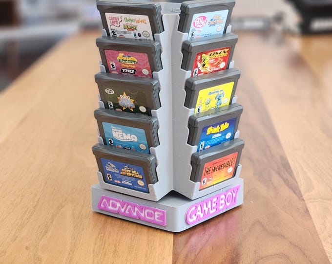 Nintendo Gameboy Advance Cartridge Tower (20 Cartridges) Case ...