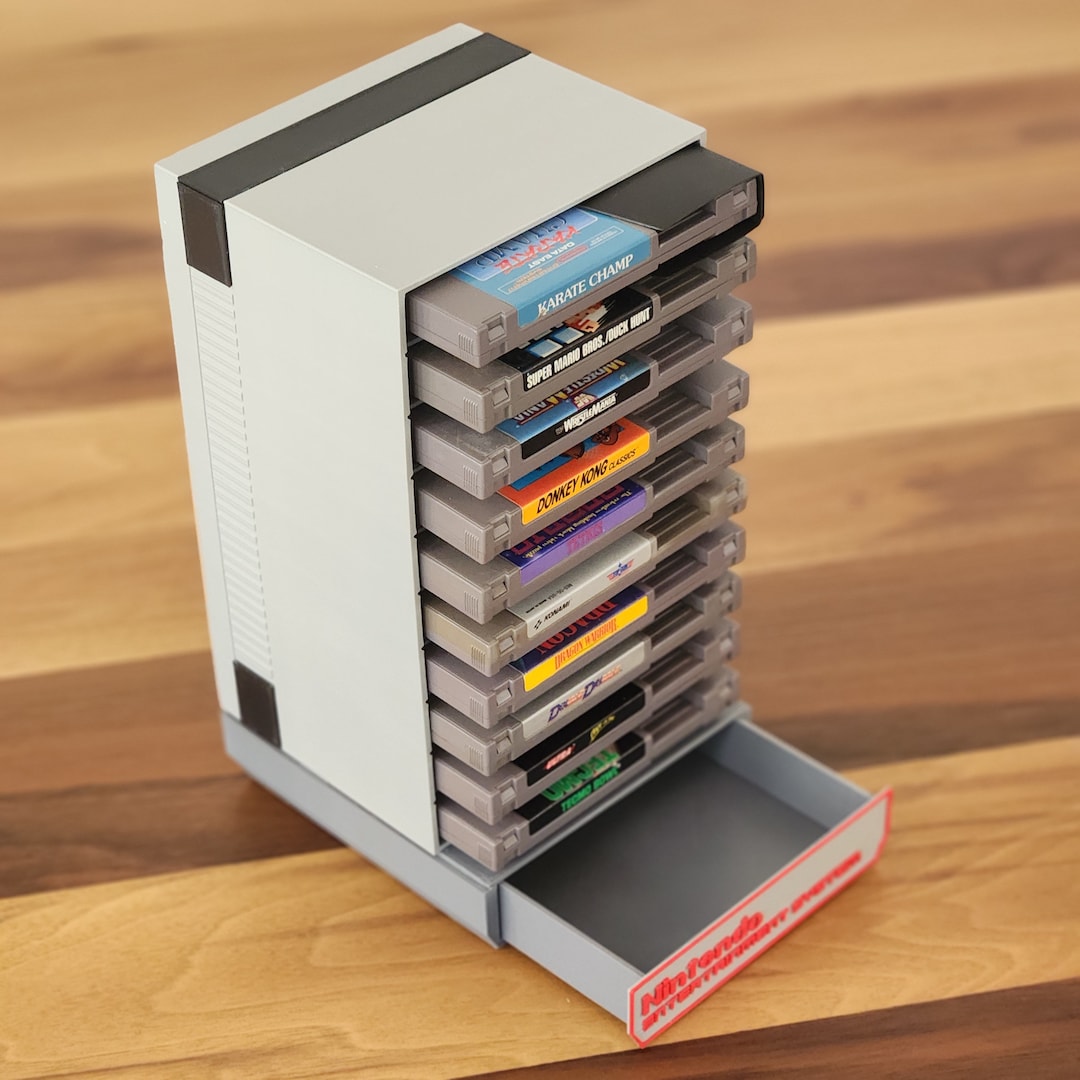 Nintendo NES Cartridge Tower (10 Cartridges) Display Stand Holder - Etsy