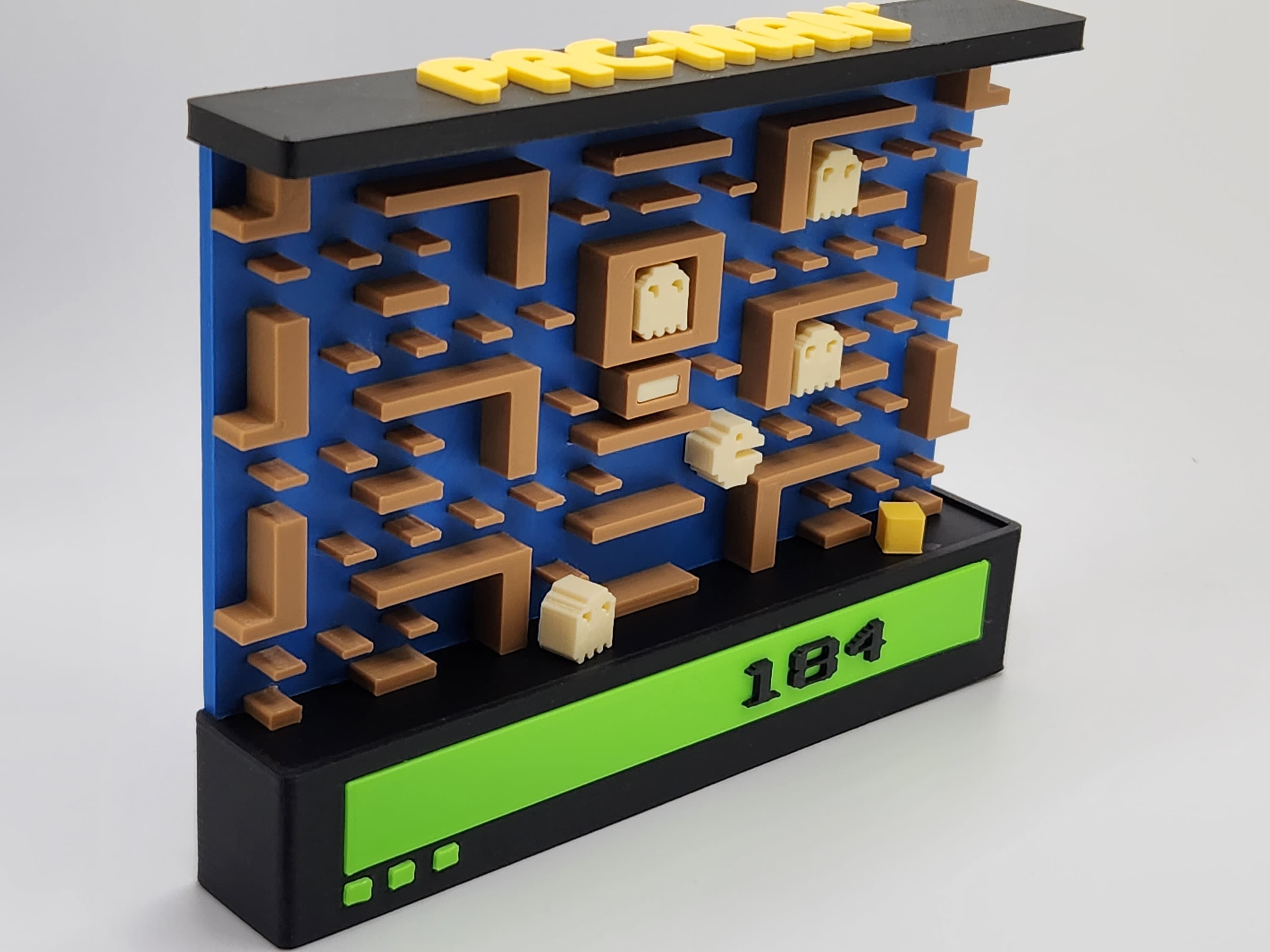 Atari 2600 Diorama Pac-man Art / Shelf Decor - Etsy