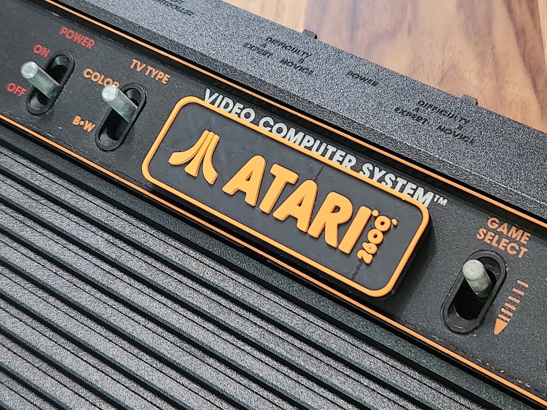Atari 2600 / 2600 Cartridge Slot Dust Cover 4-switch Version Logo and ...