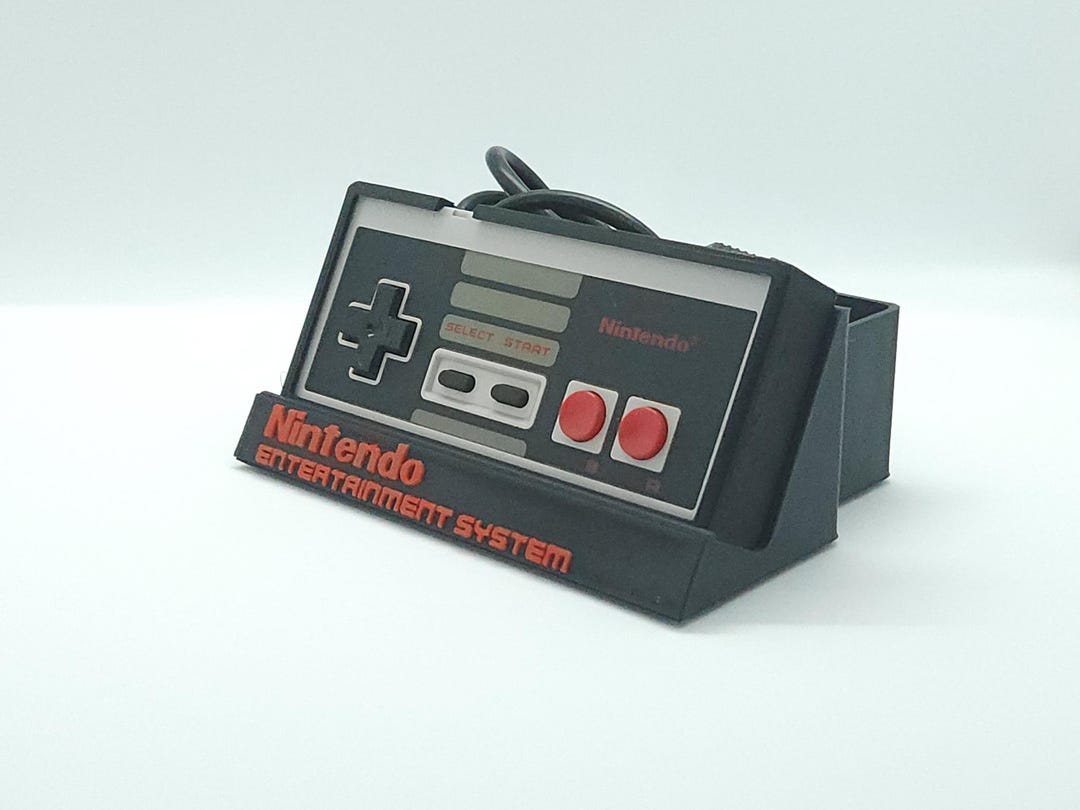 Display Stand for Nintendo NES Controller + Case / Joystick / Decor ...